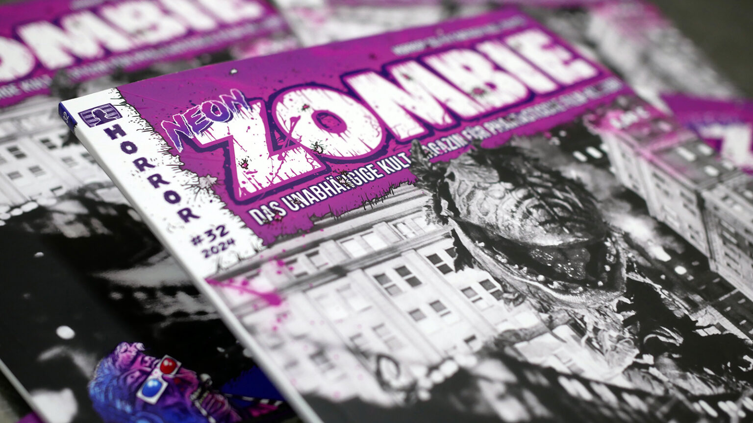 Ausgabe 32 vom Print-Magazin „Neon Zombie®“ ist erhältlich! - Neon Zombie®